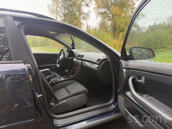Zils Audi A4 2004 Cēsis, ar dzinēja tilpumu 1.90 L un nobraukumu 353 tūkst. km par 1450 €, foto 7 vietnē AUTOMOTO.COM.LV