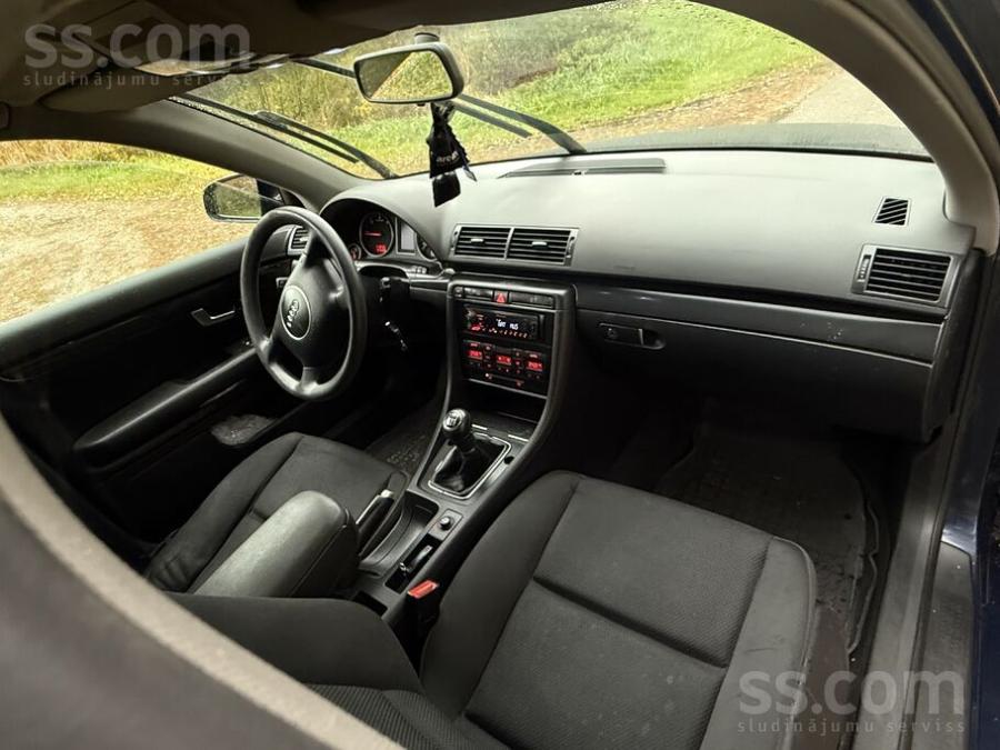 Zils Audi A4 2004 Cēsis, ar dzinēja tilpumu 1.90 L un nobraukumu 353 tūkst. km par 1450 €, foto 8 vietnē AUTOMOTO.COM.LV