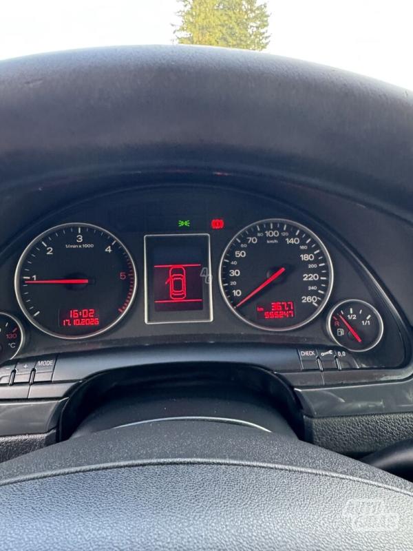 Blue Audi A4 2004 in Joniskis, with an engine capacity of 1.90 L and mileage of 552 thousand km for 1250 €, photo 4 on AUTOMOTO.COM.LV
