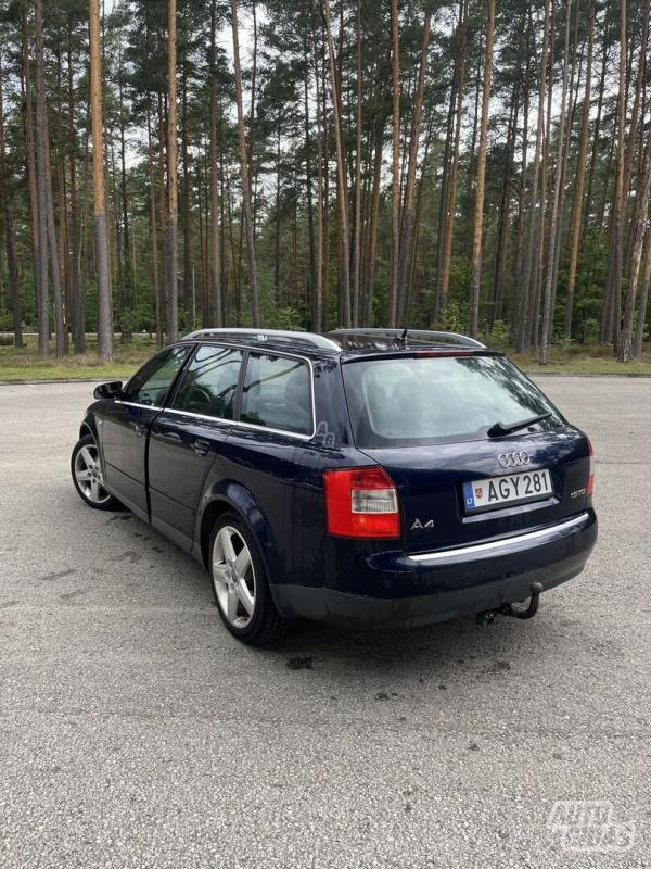 Ауди А4 2004 в Друскининкай на AUTOMOTO.COM.LV Синий Ауди А4 2004 в Друскининкай, объемом двигателя 1.90 л и пробегом 360 тыс. км за 1000 €, фото 5 на AUTOMOTO.COM.LV