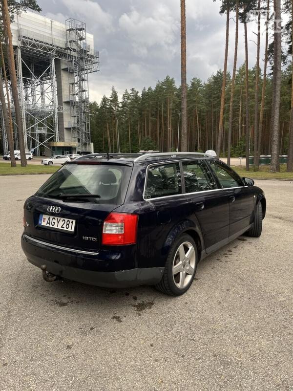 Ауди А4 2004 в Друскининкай на AUTOMOTO.COM.LV Синий Ауди А4 2004 в Друскининкай, объемом двигателя 1.90 л и пробегом 360 тыс. км за 1000 €, фото 6 на AUTOMOTO.COM.LV