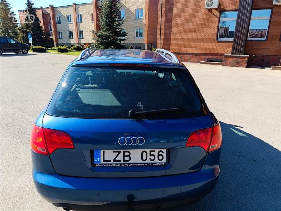 Zils Audi A4 2005 Viļņa, ar dzinēja tilpumu 1.60 L un nobraukumu 270 tūkst. km par 1000 €, foto 6 vietnē AUTOMOTO.COM.LV