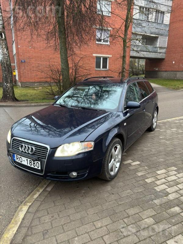 Zils Audi A4 2005 Krāslava, ar dzinēja tilpumu 2.50 L un nobraukumu 510 tūkst. km par 1850 €, foto 1 vietnē AUTOMOTO.COM.LV