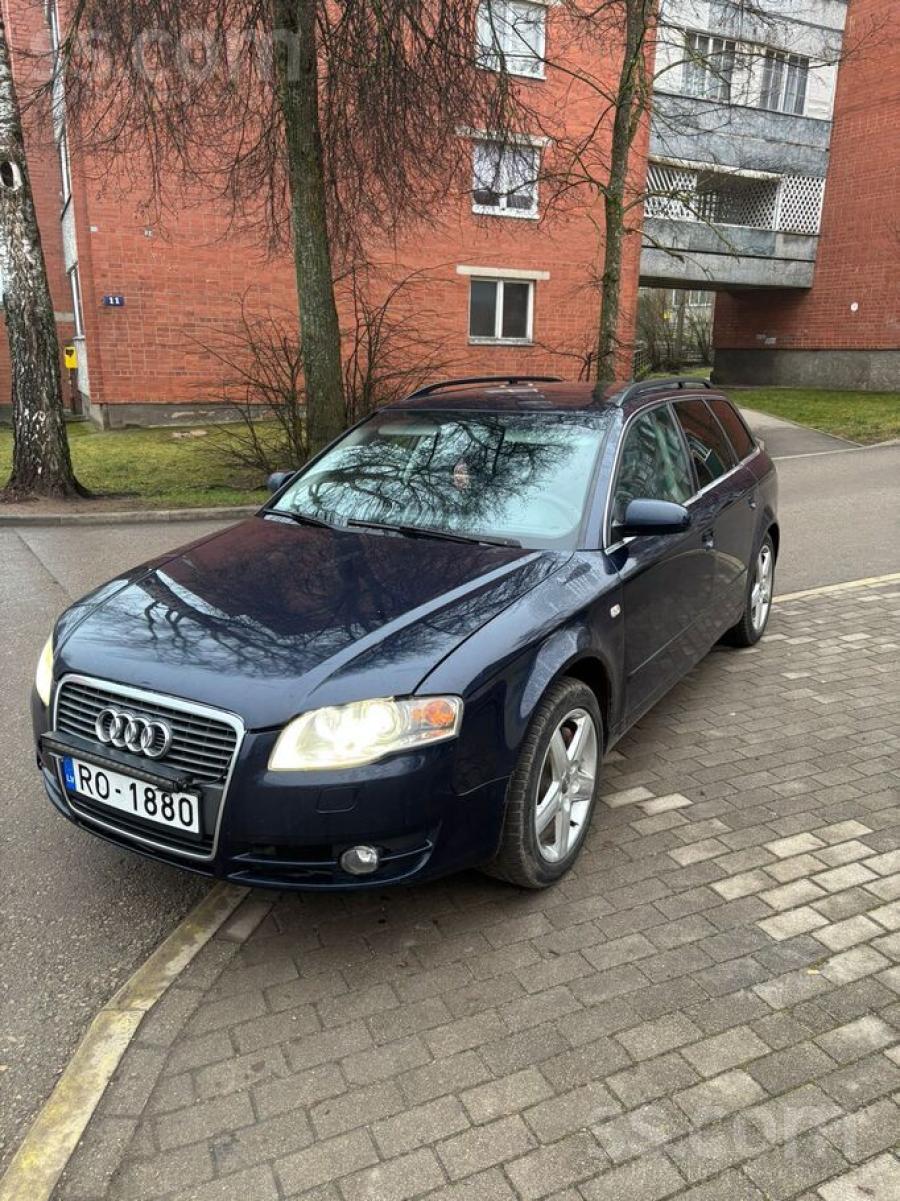 Zils Audi A4 2005 Krāslava, ar dzinēja tilpumu 2.50 L un nobraukumu 510 tūkst. km par 1850 €, foto 1 vietnē AUTOMOTO.COM.LV
