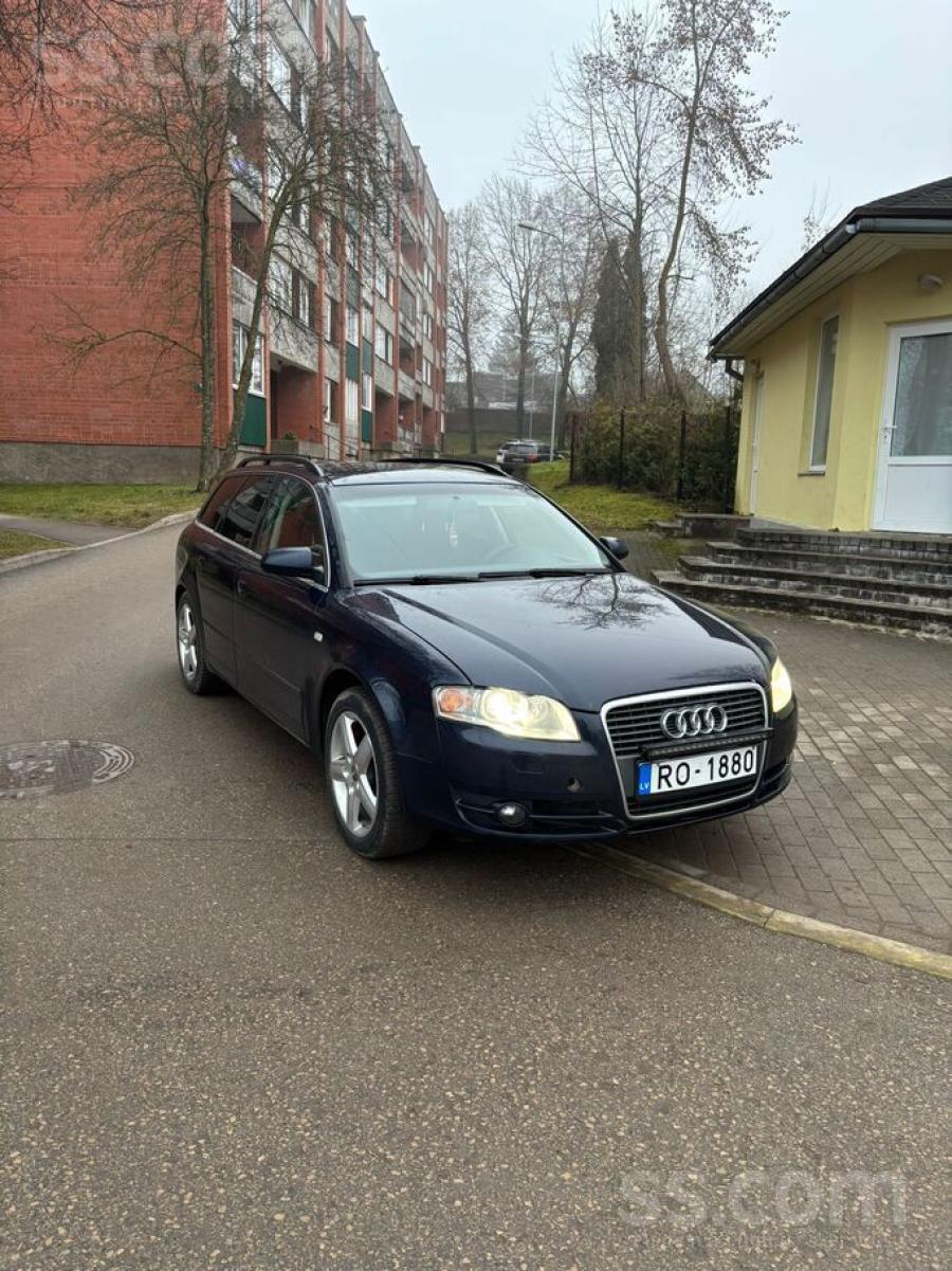 Zils Audi A4 2005 Krāslava, ar dzinēja tilpumu 2.50 L un nobraukumu 510 tūkst. km par 1850 €, foto 2 vietnē AUTOMOTO.COM.LV