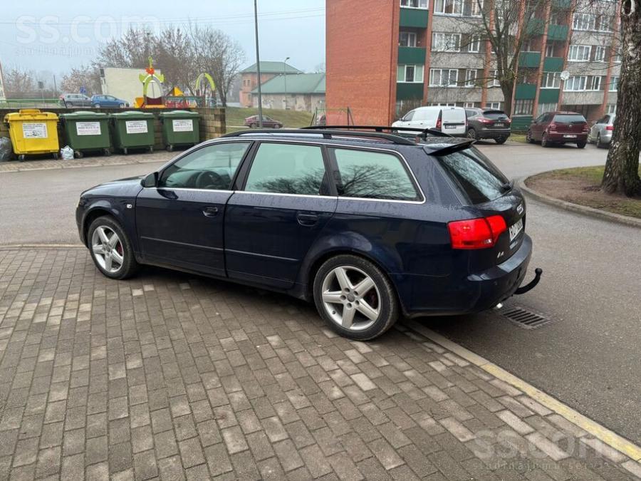 Zils Audi A4 2005 Krāslava, ar dzinēja tilpumu 2.50 L un nobraukumu 510 tūkst. km par 1850 €, foto 4 vietnē AUTOMOTO.COM.LV