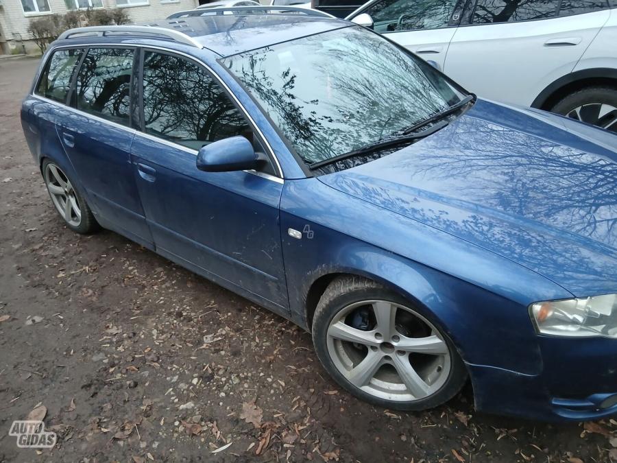 Blue Audi A4 2005 in Kaunas, with an engine capacity of 2.00 L and mileage of 257 thousand km for 1250 €, photo 3 on AUTOMOTO.COM.LV