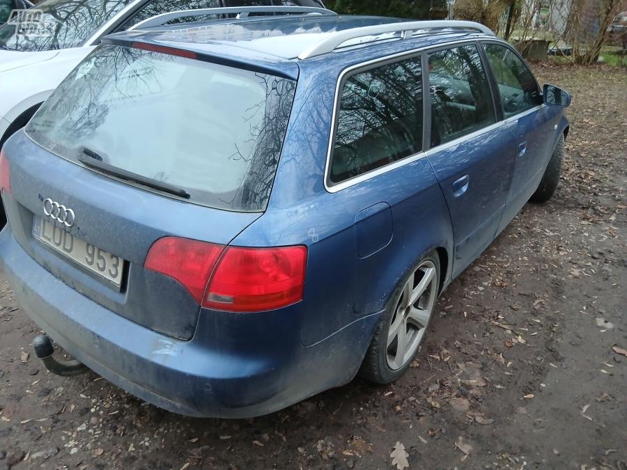 Blue Audi A4 2005 in Kaunas, with an engine capacity of 2.00 L and mileage of 257 thousand km for 1250 €, photo 5 on AUTOMOTO.COM.LV