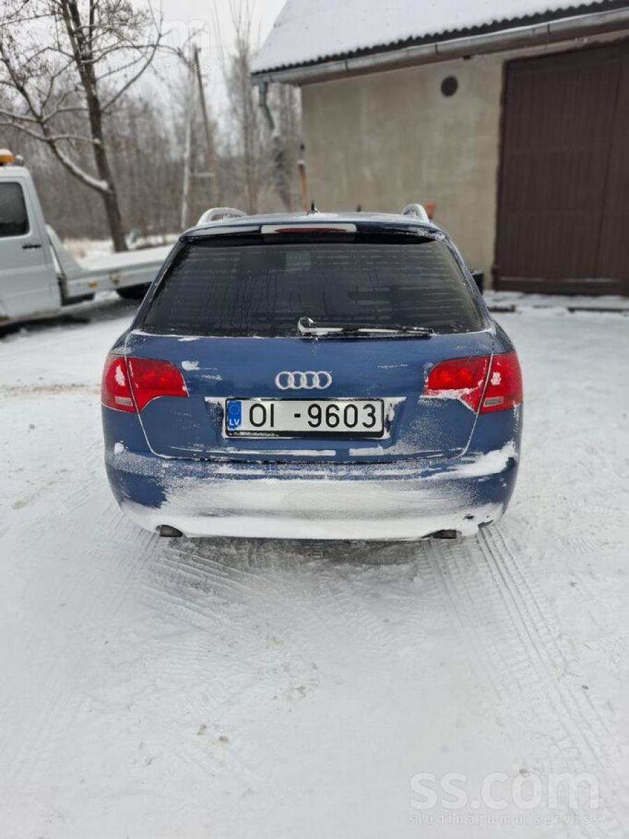 Blue Audi A4 2005 in Rezekne, with an engine capacity of 2.50 L and mileage of 246 thousand km for 2850 €, photo 4 on AUTOMOTO.COM.LV