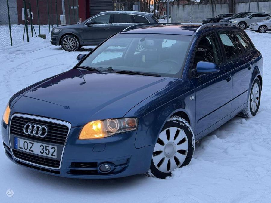 Zils Audi A4 2005 Alīta, ar dzinēja tilpumu 1.99 L un nobraukumu 334 tūkst. km par 3150 €, foto 1 vietnē AUTOMOTO.COM.LV