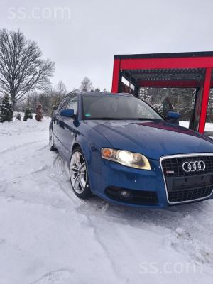 Blue Audi A4 2005 in Madona, with an engine capacity of 2.50 L and mileage of 244 thousand km for 3850 €, photo  on AUTOMOTO.COM.LV