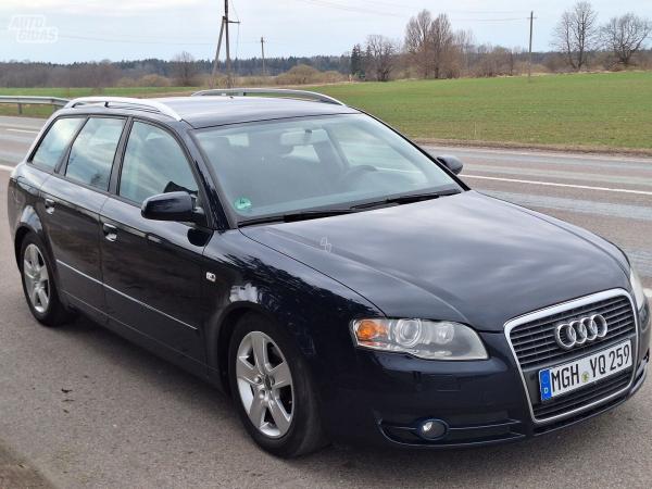 Blue Audi A4 2005 in Mazeikiai, with an engine capacity of 2.00 L and mileage of 249 thousand km for 3250 €, photo 2 on AUTOMOTO.COM.LV