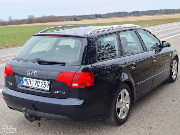 Blue Audi A4 2005 in Mazeikiai, with an engine capacity of 2.00 L and mileage of 249 thousand km for 3250 €, photo 3 on AUTOMOTO.COM.LV