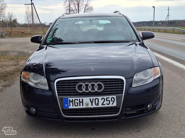 Blue Audi A4 2005 in Mazeikiai, with an engine capacity of 2.00 L and mileage of 249 thousand km for 3250 €, photo 6 on AUTOMOTO.COM.LV