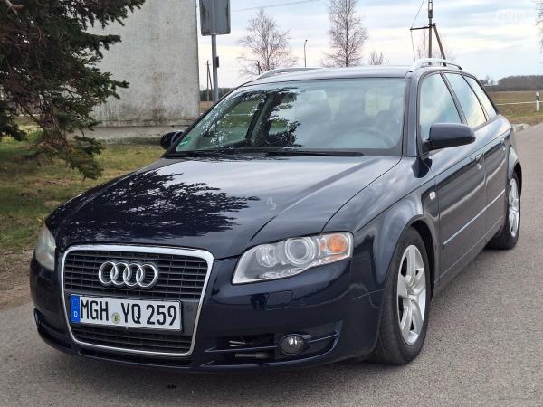 Blue Audi A4 2005 in Mazeikiai, with an engine capacity of 2.00 L and mileage of 249 thousand km for 3250 €, photo 8 on AUTOMOTO.COM.LV