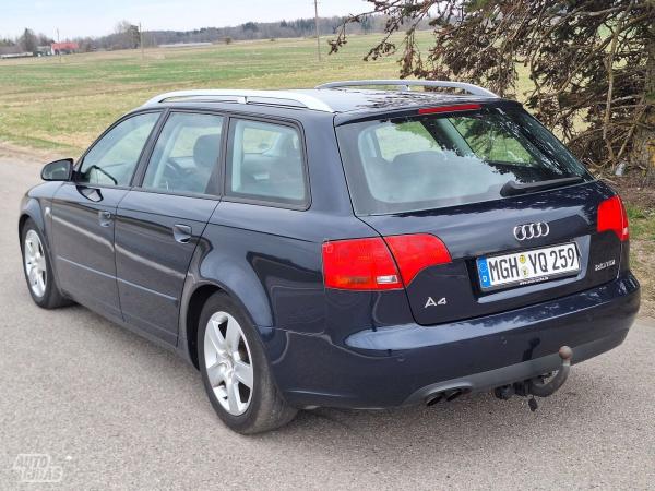 Blue Audi A4 2005 in Mazeikiai, with an engine capacity of 2.00 L and mileage of 249 thousand km for 3250 €, photo 10 on AUTOMOTO.COM.LV