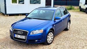 Zils Audi A4 2005 Cēsis, ar dzinēja tilpumu 2.00 L un nobraukumu 465 tūkst. km par 2500 €, foto  vietnē AUTOMOTO.COM.LV