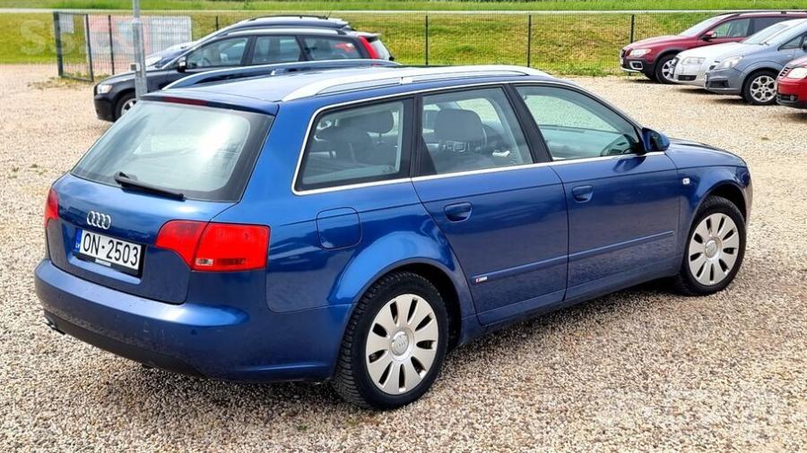 Zils Audi A4 2005 Cēsis, ar dzinēja tilpumu 2.00 L un nobraukumu 465 tūkst. km par 2500 €, foto 6 vietnē AUTOMOTO.COM.LV