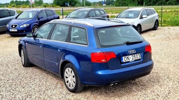 Blue Audi A4 2005 in Cesis, with an engine capacity of 2.00 L and mileage of 465 thousand km for 2500 €, photo 7 on AUTOMOTO.COM.LV