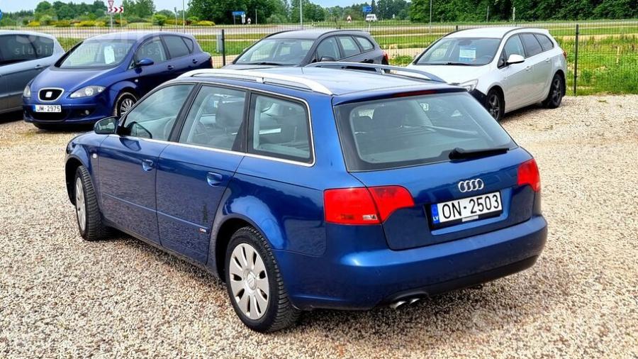 Zils Audi A4 2005 Cēsis, ar dzinēja tilpumu 2.00 L un nobraukumu 465 tūkst. km par 2500 €, foto 8 vietnē AUTOMOTO.COM.LV