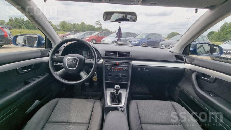 Zils Audi A4 2005 Cēsis, ar dzinēja tilpumu 2.00 L un nobraukumu 465 tūkst. km par 2500 €, foto 21 vietnē AUTOMOTO.COM.LV