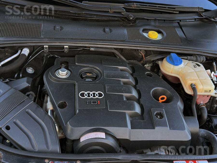 Blue Audi A4 2005 in Riga, with an engine capacity of 1.90 L and mileage of 426 thousand km for 2250 €, photo 21 on AUTOMOTO.COM.LV