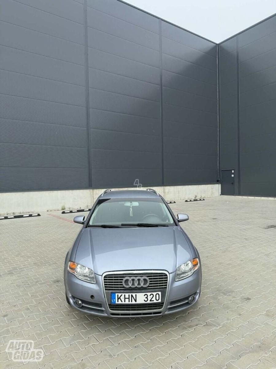 Zils Audi A4 2005 Šauļi, ar dzinēja tilpumu 2.00 L un nobraukumu 210 tūkst. km par 1850 €, foto 4 vietnē AUTOMOTO.COM.LV