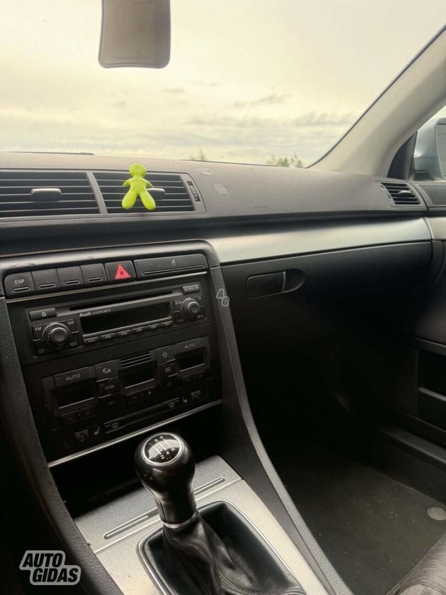 Zils Audi A4 2005 Šauļi, ar dzinēja tilpumu 2.00 L un nobraukumu 210 tūkst. km par 1850 €, foto 10 vietnē AUTOMOTO.COM.LV