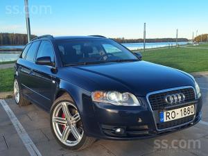 Zils Audi A4 2005 Ogre, ar dzinēja tilpumu 2.50 L un nobraukumu 507 tūkst. km par 1900 €, foto  vietnē AUTOMOTO.COM.LV