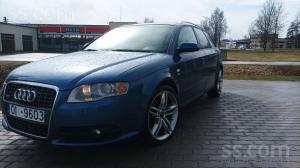 Zils Audi A4 2005 Madona, ar dzinēja tilpumu 2.50 L un nobraukumu 244 tūkst. km par 3250 €, foto  vietnē AUTOMOTO.COM.LV