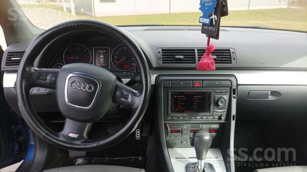 Blue Audi A4 2005 in Madona, with an engine capacity of 2.50 L and mileage of 244 thousand km for 2950 €, photo 5 on AUTOMOTO.COM.LV