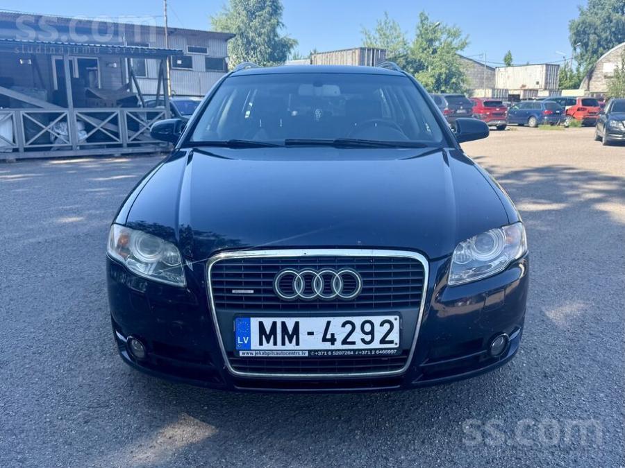 Blue Audi A4 2005 in Riga, with an engine capacity of 3.00 L and mileage of 0 thousand km for 1350 €, photo 3 on AUTOMOTO.COM.LV