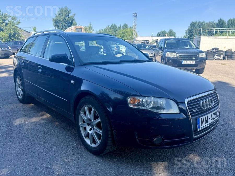 Blue Audi A4 2005 in Riga, with an engine capacity of 3.00 L and mileage of 0 thousand km for 1350 €, photo 4 on AUTOMOTO.COM.LV