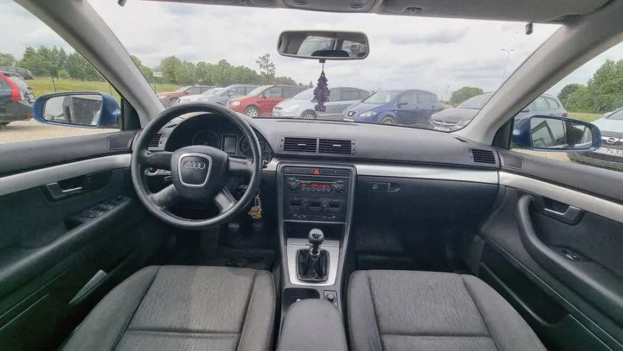 Blue Audi A4 2005 in Cesis, with an engine capacity of 2.00 L and mileage of 465 thousand km for 2500 €, photo 21 on AUTOMOTO.COM.LV