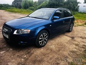Blue Audi A4 2005 in Rezekne, with an engine capacity of 2.00 L and mileage of 380 thousand km for 1500 €, photo  on AUTOMOTO.COM.LV