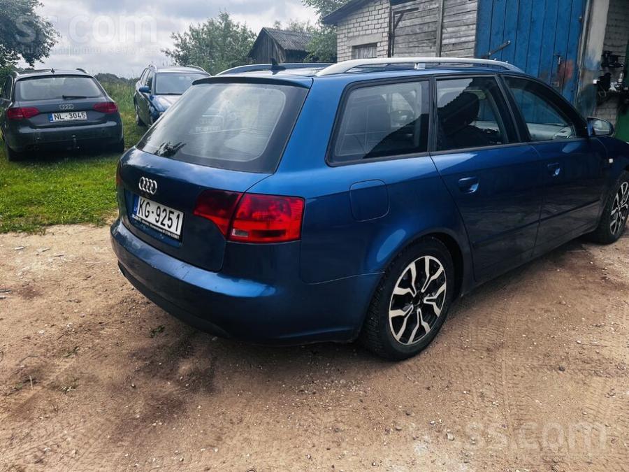 Zils Audi A4 2005 Rēzekne, ar dzinēja tilpumu 2.00 L un nobraukumu 380 tūkst. km par 1500 €, foto 3 vietnē AUTOMOTO.COM.LV
