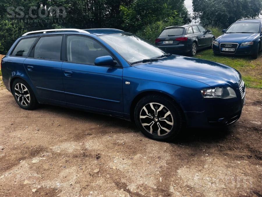 Zils Audi A4 2005 Rēzekne, ar dzinēja tilpumu 2.00 L un nobraukumu 380 tūkst. km par 1500 €, foto 4 vietnē AUTOMOTO.COM.LV