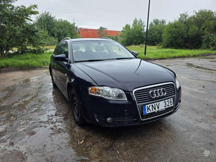 Синий Ауди А4 2005 в Вильнюс, объемом двигателя 1.97 л и пробегом 290 тыс. км за 999 €, фото 1 на AUTOMOTO.COM.LV