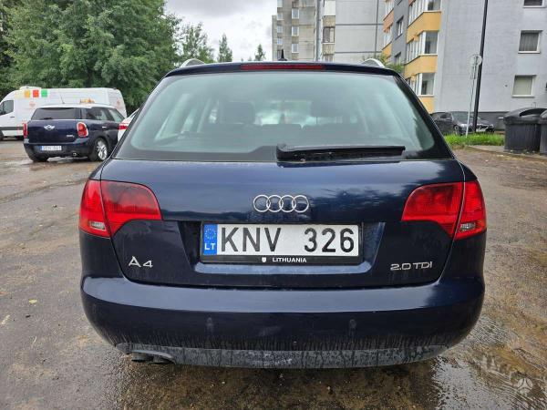 Zils Audi A4 2005 Viļņa, ar dzinēja tilpumu 1.97 L un nobraukumu 290 tūkst. km par 999 €, foto 6 vietnē AUTOMOTO.COM.LV