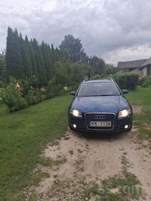 Zils Audi A4 2005 Bauska, ar dzinēja tilpumu 2.00 L un nobraukumu 316 tūkst. km par 2250 €, foto  vietnē AUTOMOTO.COM.LV