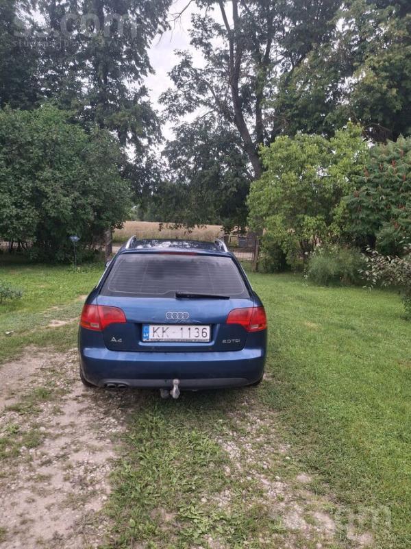 Blue Audi A4 2005 in Bauska, with an engine capacity of 2.00 L and mileage of 316 thousand km for 2250 €, photo 10 on AUTOMOTO.COM.LV
