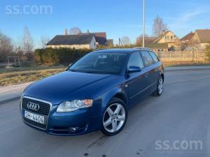 Zils Audi A4 2005 Daugavpils, ar dzinēja tilpumu 2.00 L un nobraukumu 347 tūkst. km par 2750 €, foto  vietnē AUTOMOTO.COM.LV