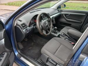 Zils Audi A4 2005 Daugavpils, ar dzinēja tilpumu 2.00 L un nobraukumu 347 tūkst. km par 2750 €, foto 11 vietnē AUTOMOTO.COM.LV
