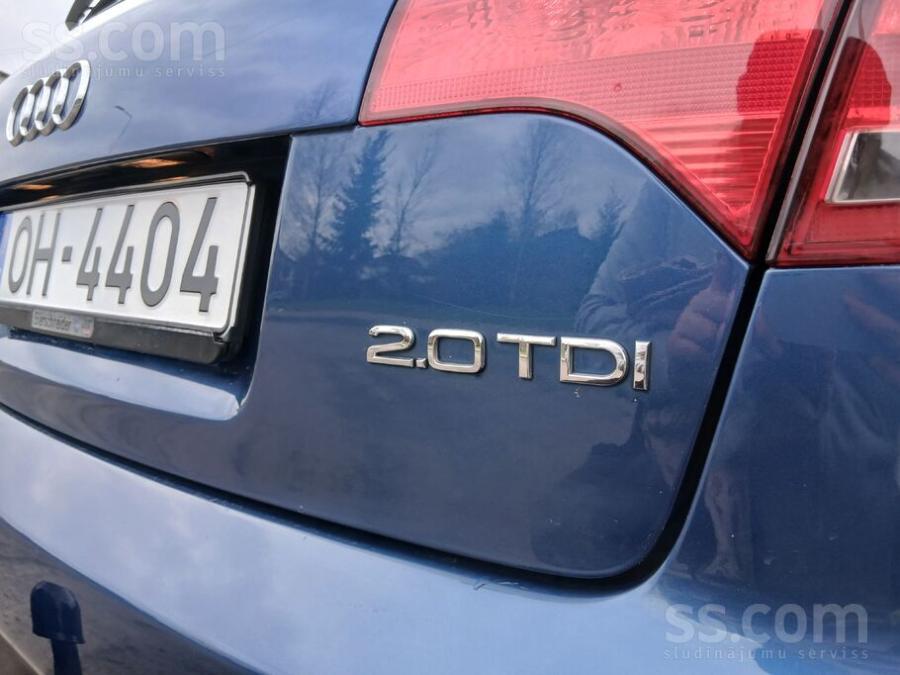 Zils Audi A4 2005 Daugavpils, ar dzinēja tilpumu 2.00 L un nobraukumu 347 tūkst. km par 2750 €, foto 21 vietnē AUTOMOTO.COM.LV