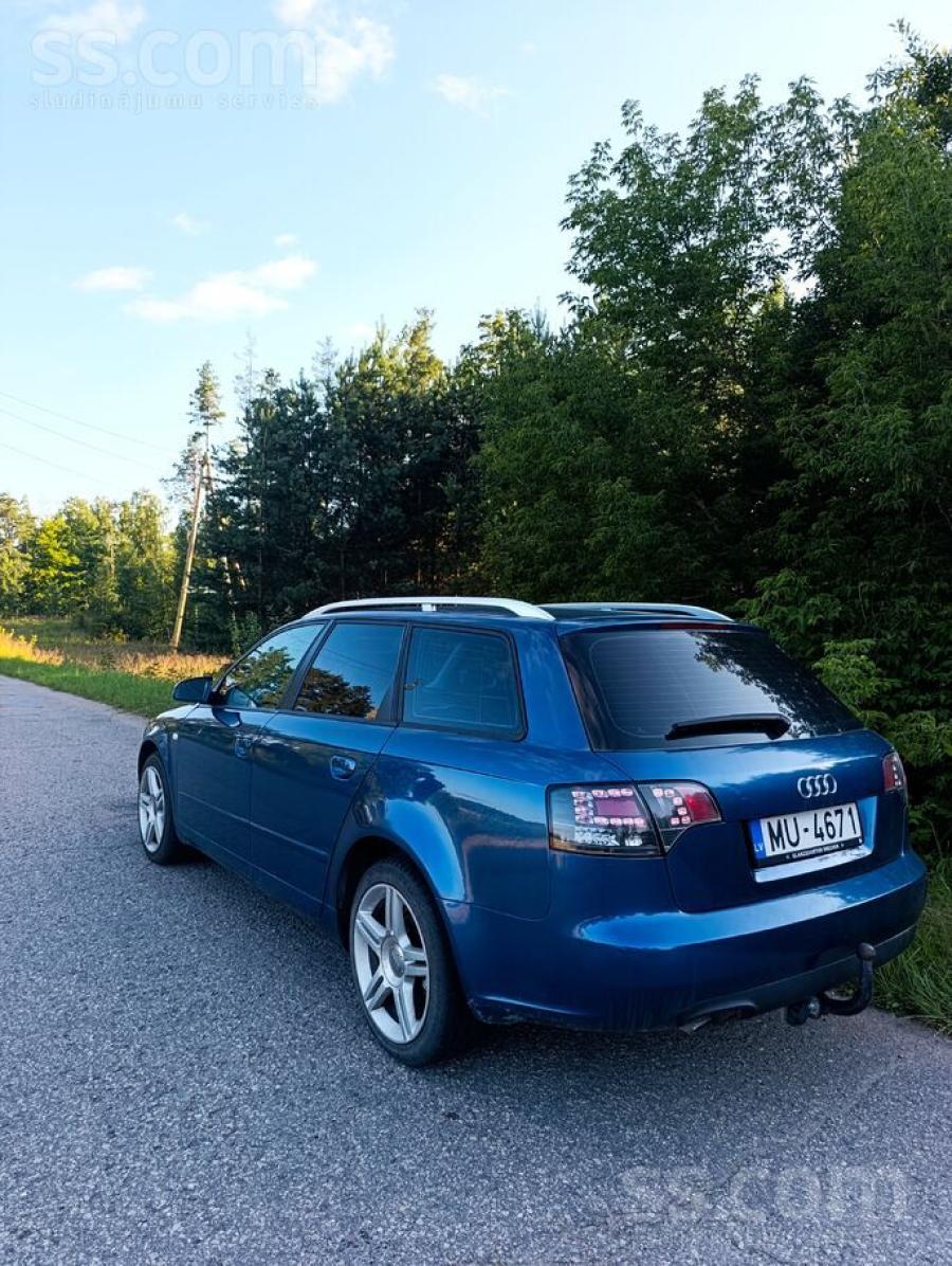 Blue Audi A4 2005 in Rezekne, with an engine capacity of 2.00 L and mileage of 234 thousand km for 3100 €, photo 10 on AUTOMOTO.COM.LV