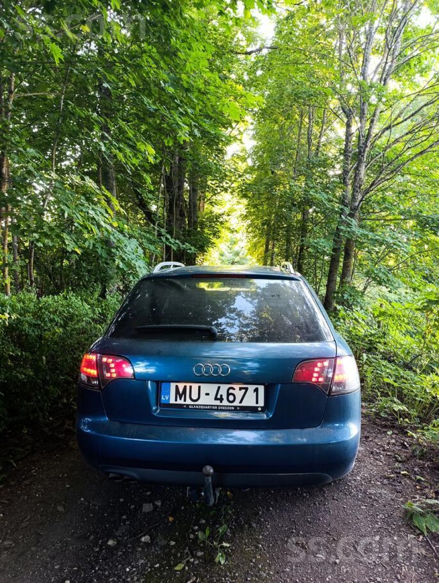 Blue Audi A4 2005 in Rezekne, with an engine capacity of 2.00 L and mileage of 234 thousand km for 3100 €, photo 12 on AUTOMOTO.COM.LV