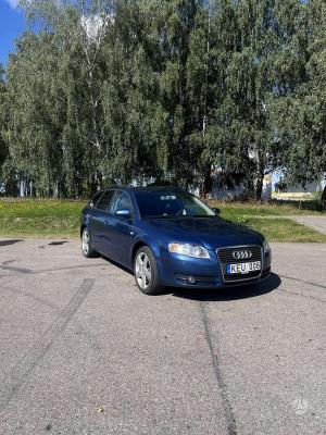 Zils Audi A4 2005 Vilkaviškis, ar dzinēja tilpumu 1.90 L un nobraukumu 308 tūkst. km par 2050 €, foto  vietnē AUTOMOTO.COM.LV