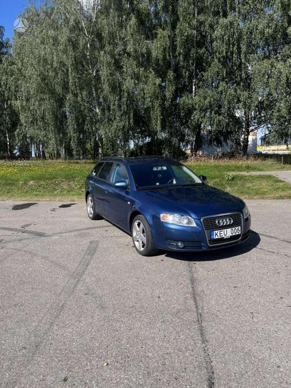 Zils Audi A4 2005 Vilkaviškis, ar dzinēja tilpumu 1.90 L un nobraukumu 308 tūkst. km par 2050 €, foto 2 vietnē AUTOMOTO.COM.LV