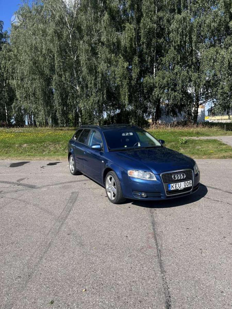 Zils Audi A4 2005 Vilkaviškis, ar dzinēja tilpumu 1.90 L un nobraukumu 308 tūkst. km par 2050 €, foto 3 vietnē AUTOMOTO.COM.LV