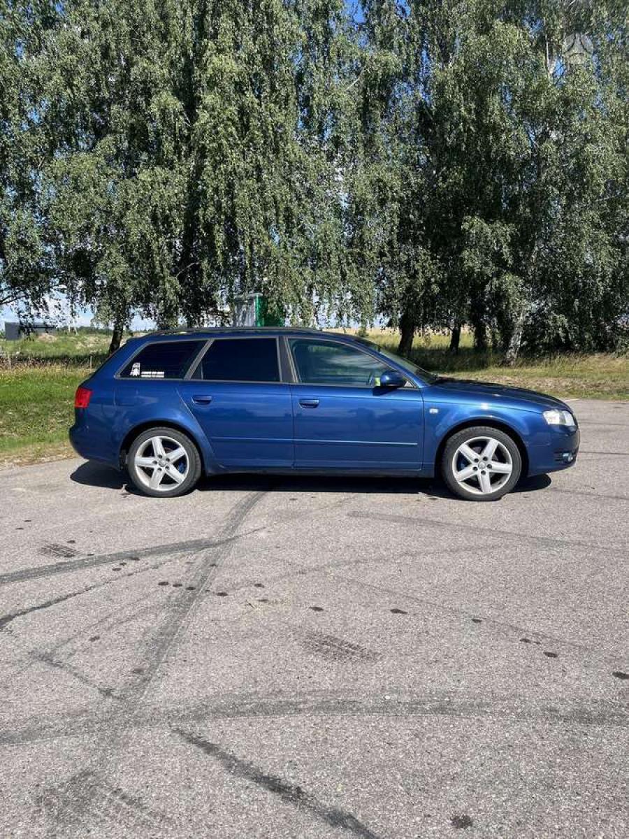 Zils Audi A4 2005 Vilkaviškis, ar dzinēja tilpumu 1.90 L un nobraukumu 308 tūkst. km par 2050 €, foto 4 vietnē AUTOMOTO.COM.LV